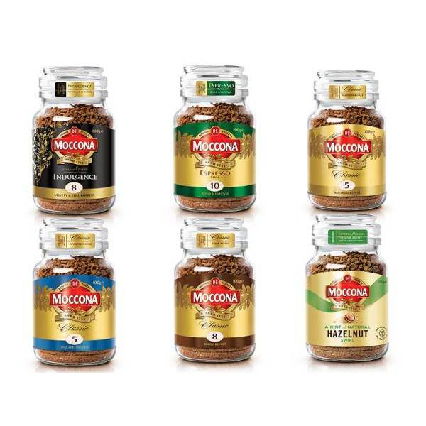 Moccona Classic Freeze Dried Instant Coffee, 95/100g [HALAL ...