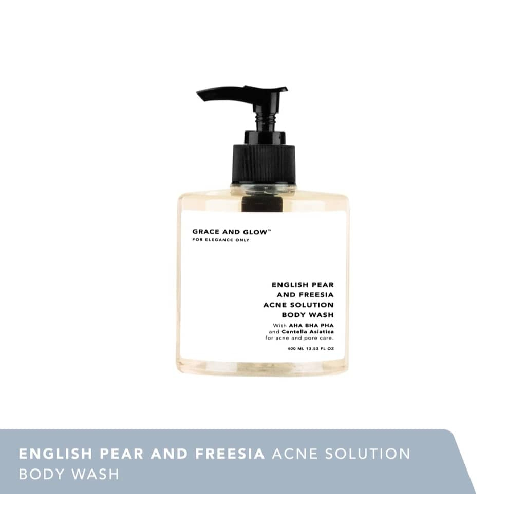 Grace And Glow English Pear And Freesia Body Wash Perfume Showe Gel