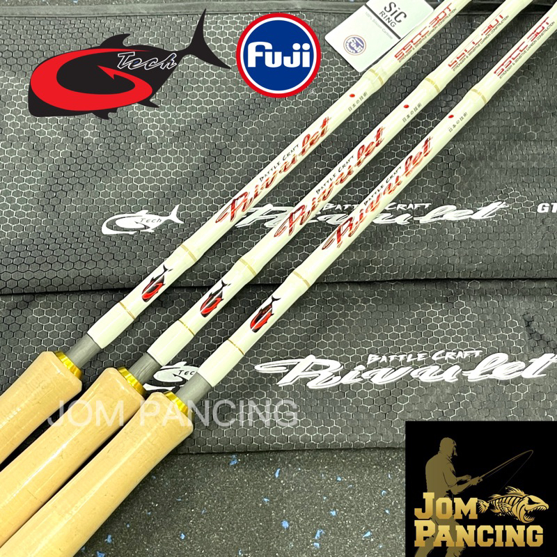 【Jom Pancing】G-TECH RIVULET FUJI SIC CARBON SHOOTER Patin Mekong ...