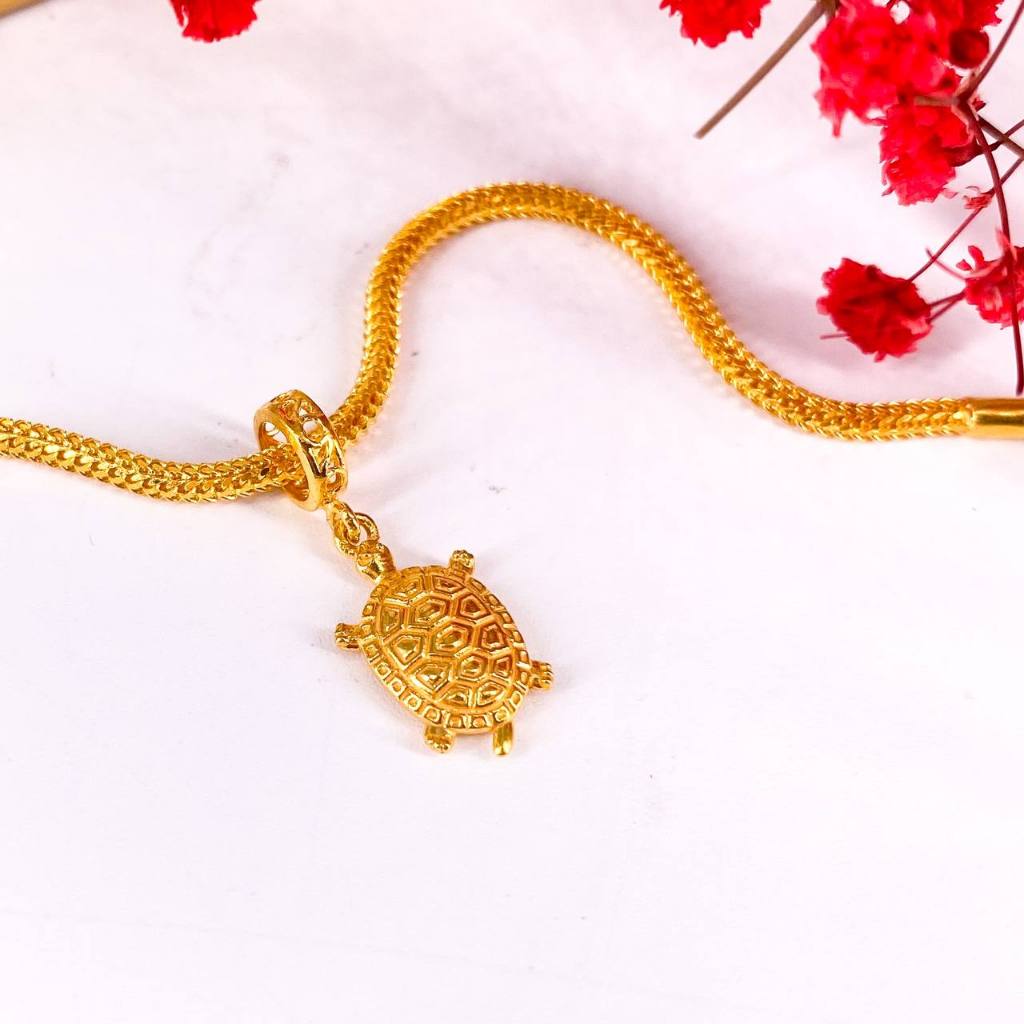 GD JEWELLERY - 916 GOLD PENDANT TURTLE | 916 EMAS BUAH RANTAI TURTLE ...