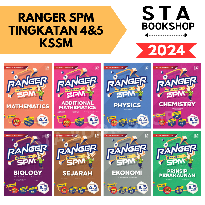 [STA] 2024 RANGER SPM TINGKATAN 4 & 5 REVISI CEPAT (PELANGI ) | Shopee ...