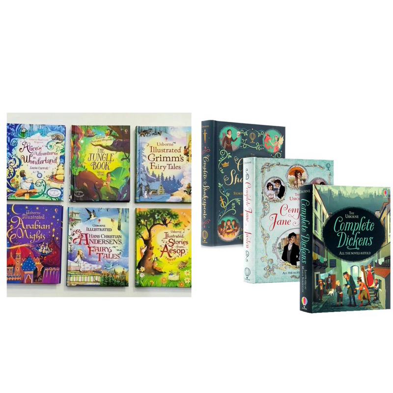 （9books hardcover) Grimm’ s fairy tales stories from Aesop Arabian ...
