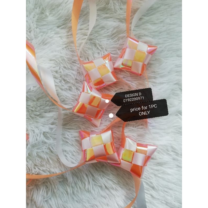 PALING MURAH RIBBON KETUPAT FOR DECORATION KETUPAT RIBEN UNTUK DEKORASI ...
