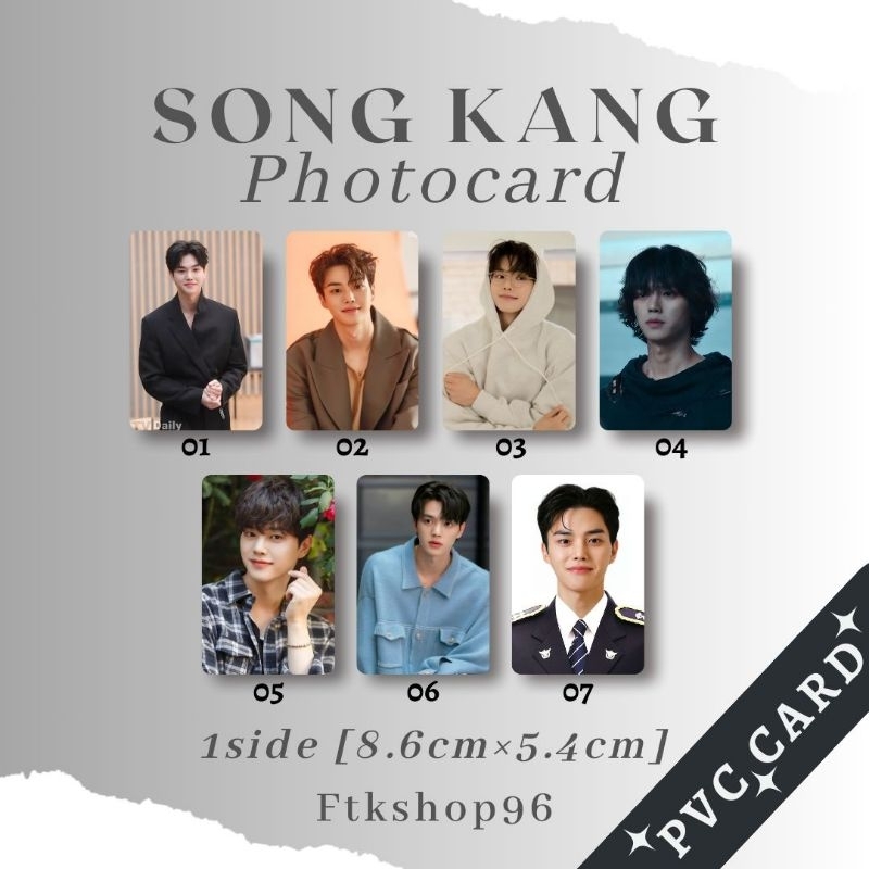 [READYSTOCK] KOREAN Actor Song Kang Hd Photocard (PVC CARD) photo my ...