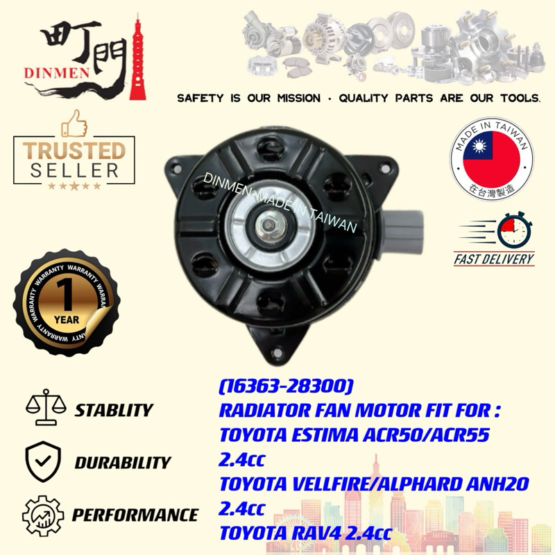 TOYOTA ESTIMA ACR50, ACR55, ALPHARD ANH20,VELLFIRE ANH20,RAV4 RADIATOR ...