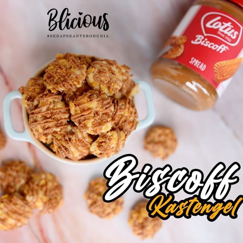 READY STOCK Biscoff Beeskof Kastengel Biskut Kuih Raya Pure Butter ...