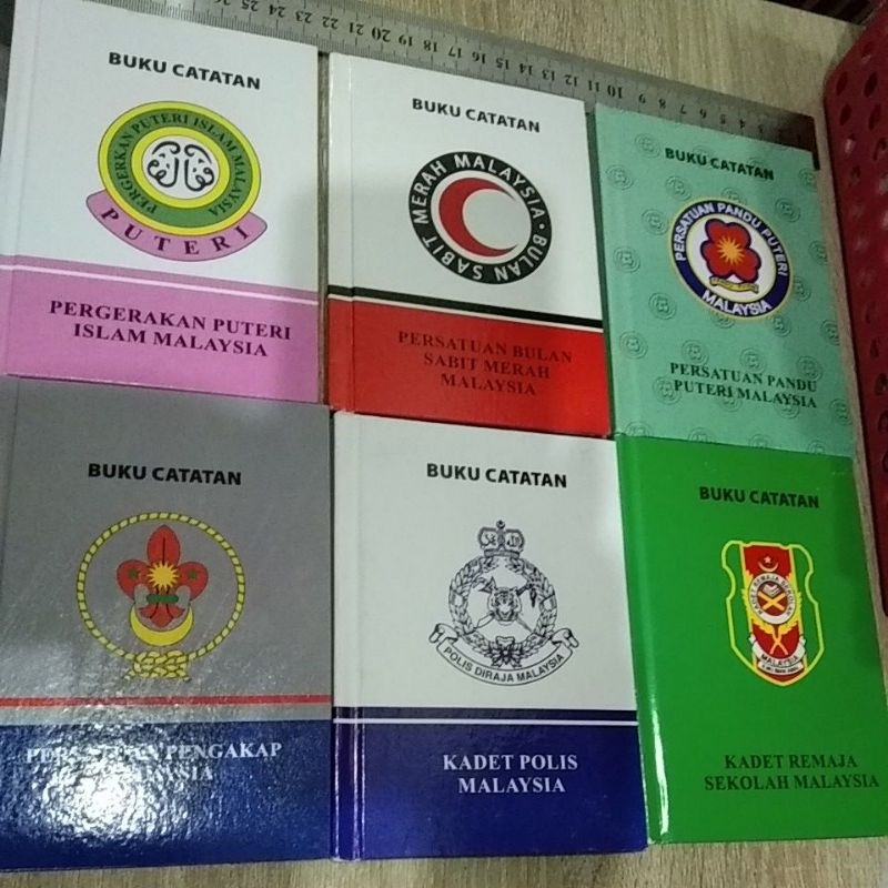 BUKU CATATAN NOTA UNIT BERUNIFORM KADET REMAJA SEKOLAH/ PPIM/ PBSMM ...