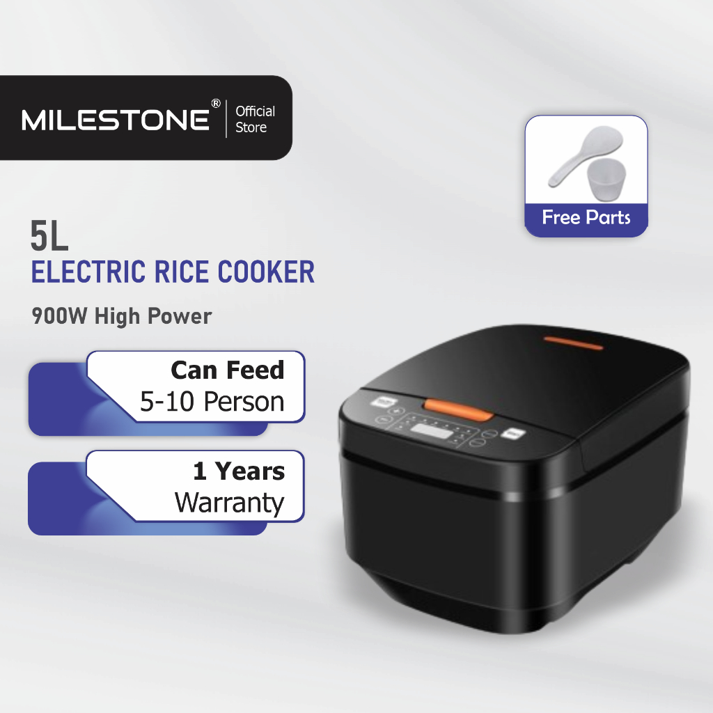 5L Multifunction Smart Screen Rice Cooker | Shopee Malaysia