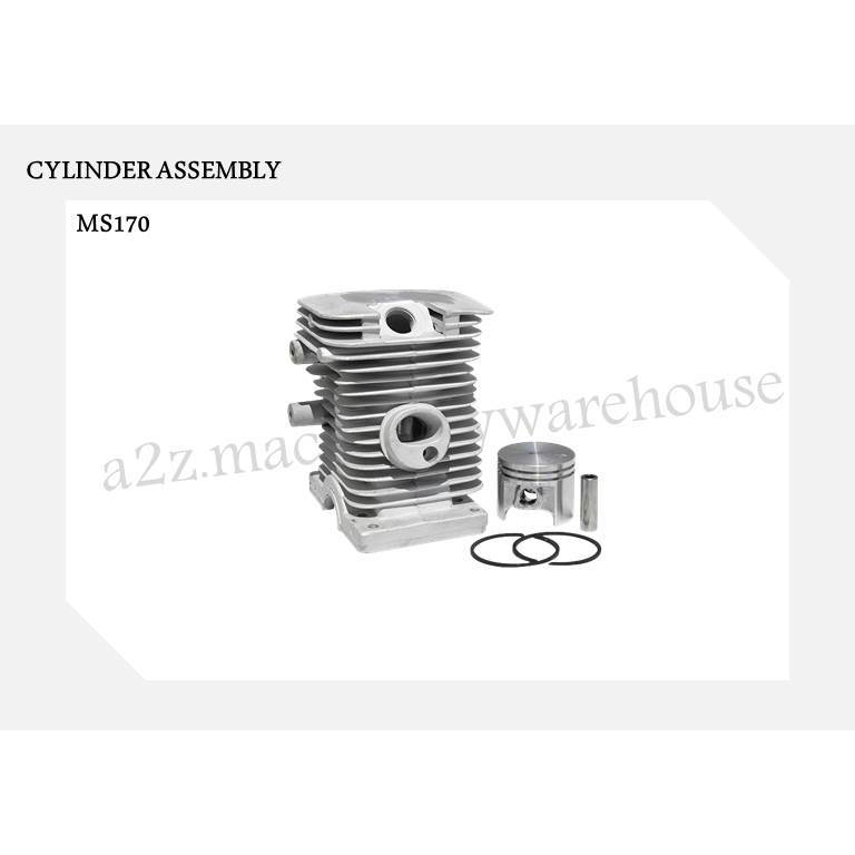 HEAVY DUTY STIHL CYLINDER BLOCK ASSEMBLY PREMIUM QUALITY (OEM) MS170 ...