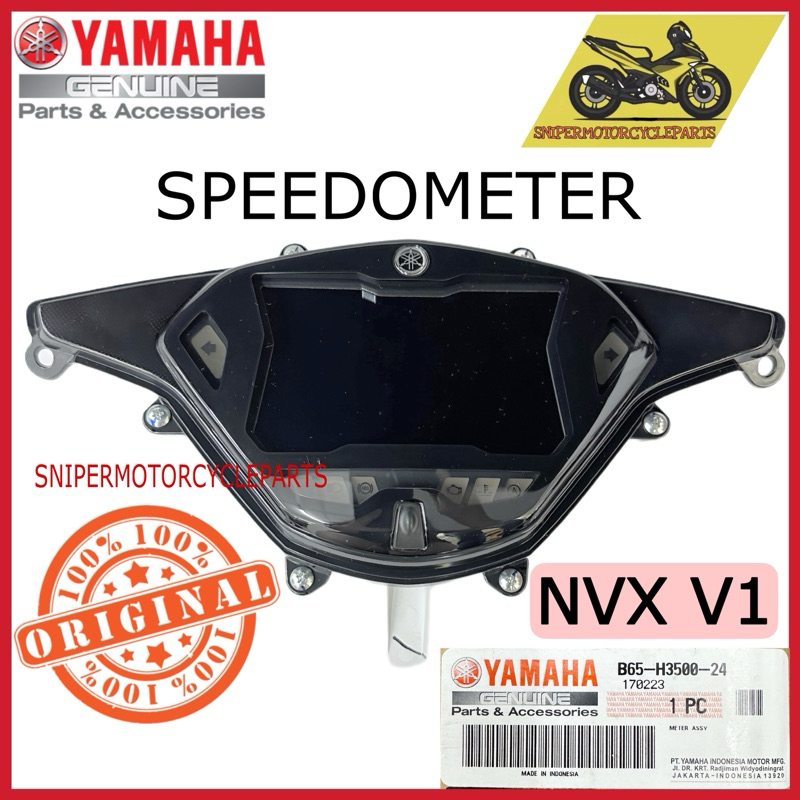 [100% ORI] NVX [V1] DIGITAL SPEEDOMETER METER ASSY B65-H3500 100% ...