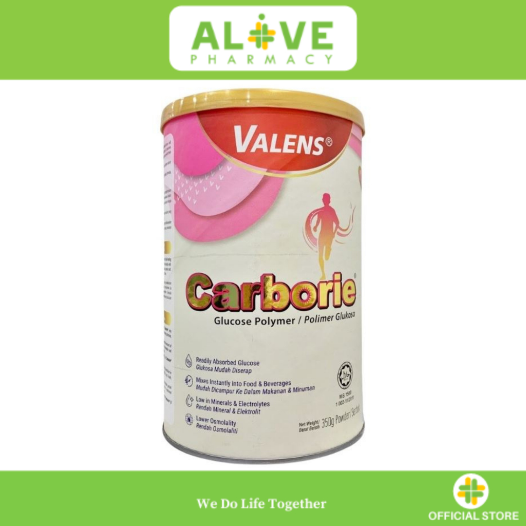 CARBORIE GLUCOSE POLYMER 350G - short expiry OCT 2024 | Shopee Malaysia