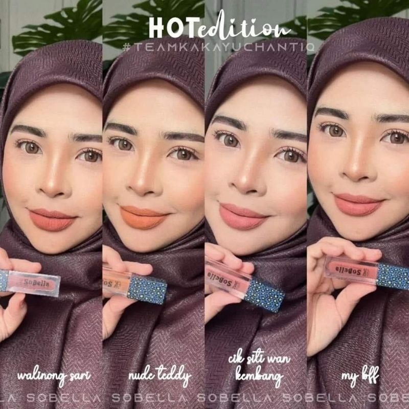 Sobella Legend Hot Edition Lipmatte Raya 2024 | Shopee Malaysia