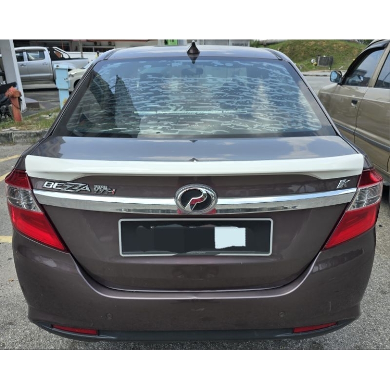 Bezza Gear Up Rear Bonnet Spoiler Original New With Color | Shopee Malaysia