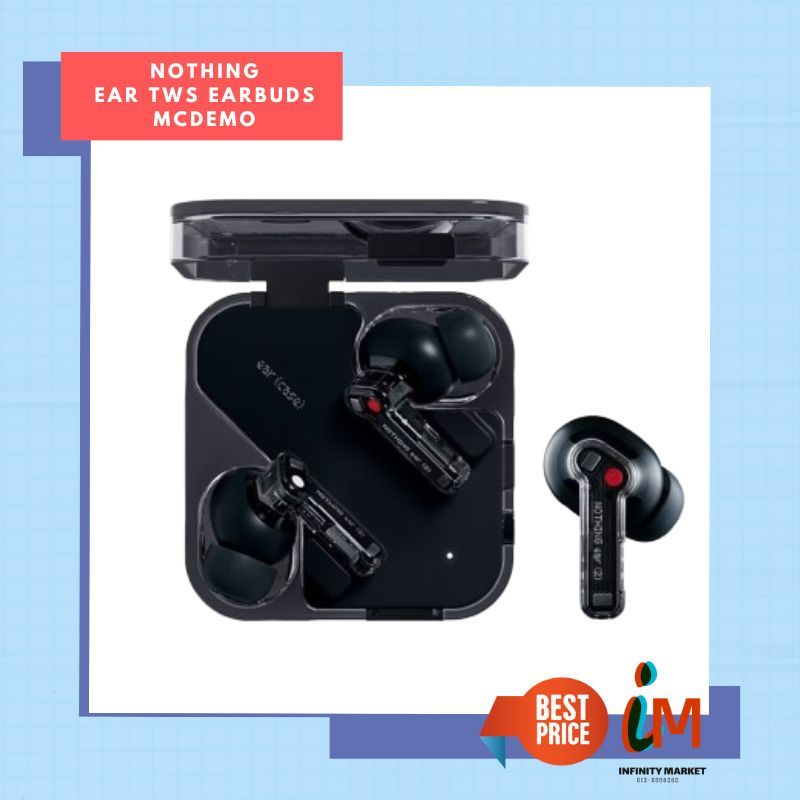 NOTHING Ear tws earbuds mcdemo | Shopee Malaysia