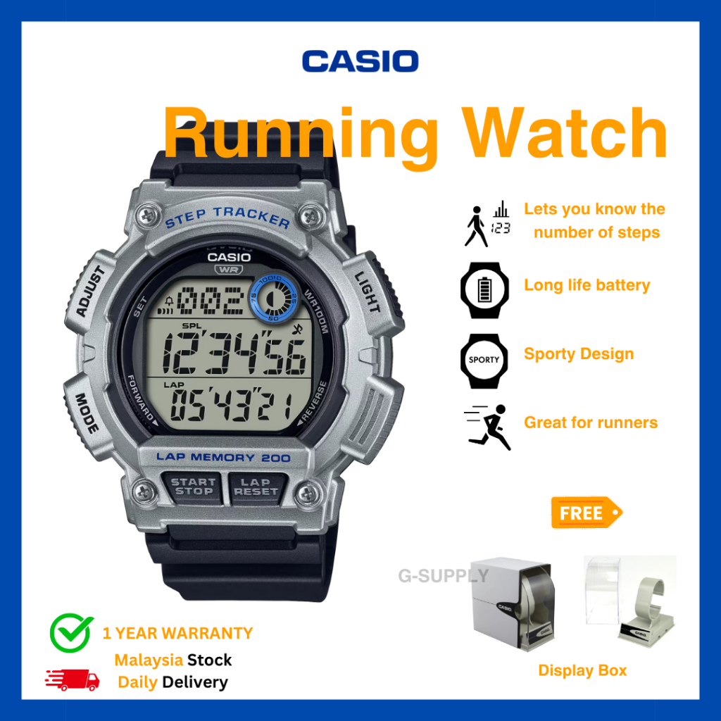 RUNNING SPORT Original Watch WS-2100H-1A WS-2100H-8A WS-2100H-1 WS ...