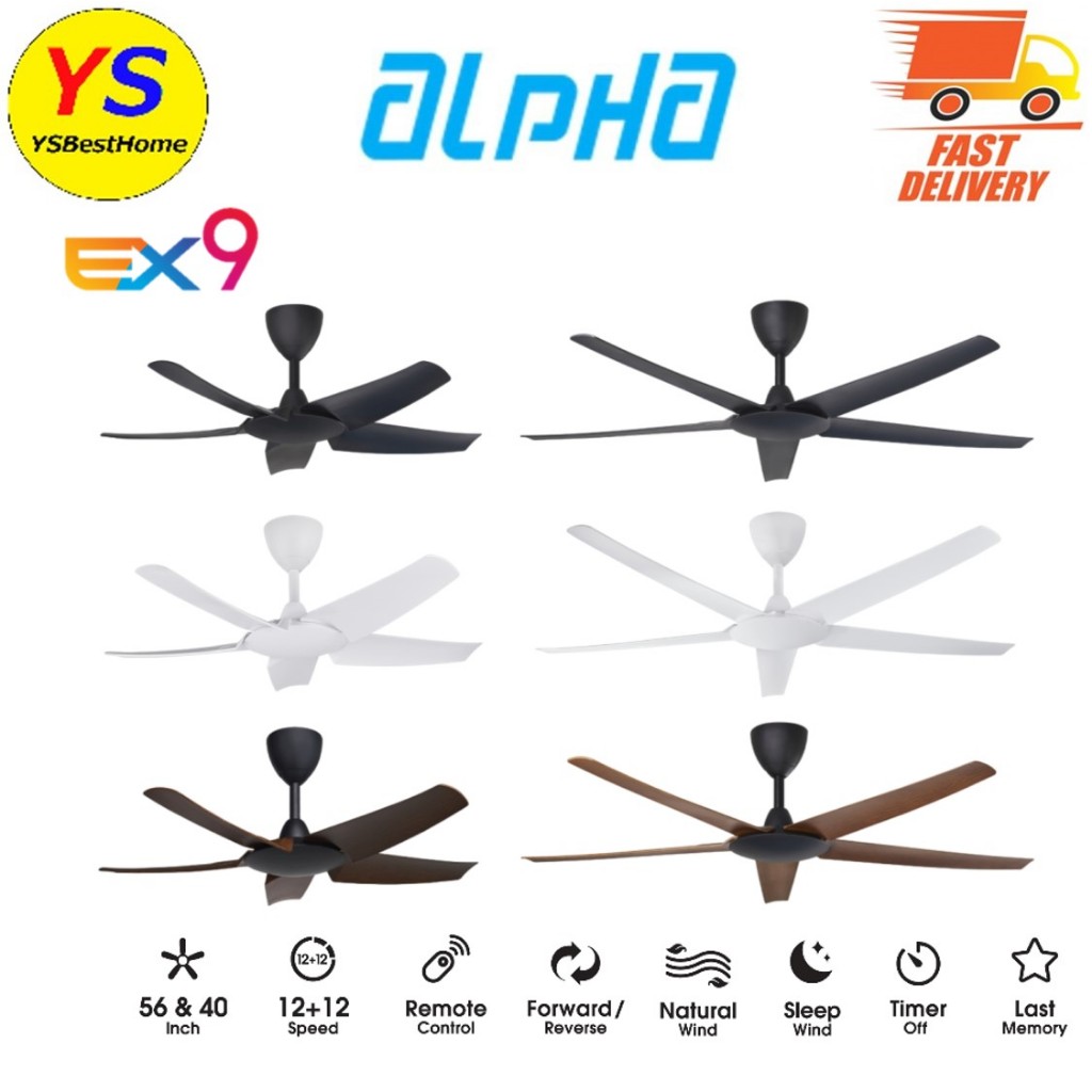 ALPHA COSA CX10 (56") / EX9 (40 INCH / 56 INCH) 5 BLADE REMOTE CONTROL ...