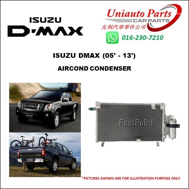 ISUZU DMAX (05' - 13') AIRCOND CONDENSER | Shopee Malaysia