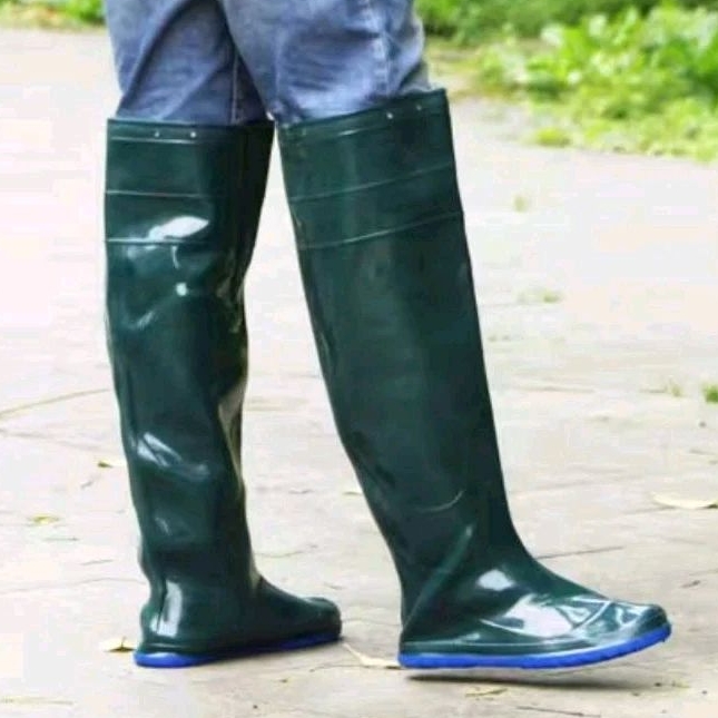 Kasut turun sawah bendang sungai tinggi 55cm/High quality waterproof ...