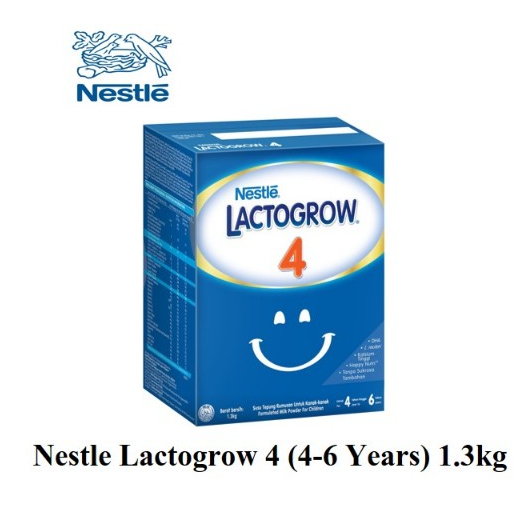 Nestle Lactogrow 4 1.3kg Milk Powder(Exp 08/2025) | Shopee Malaysia