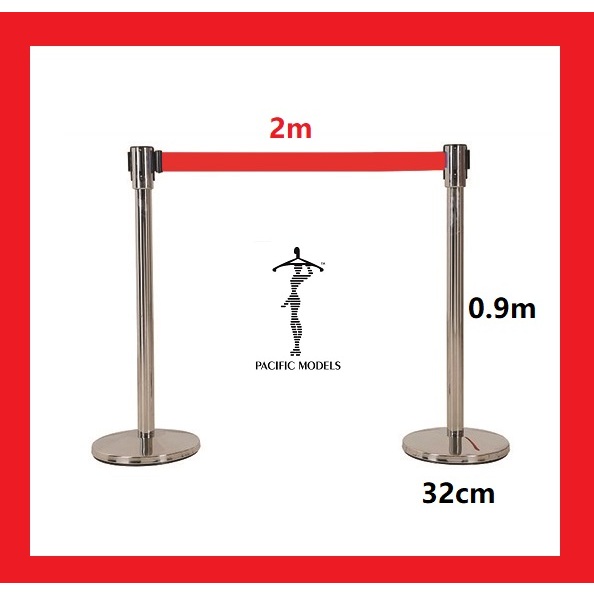 GOLD /SILVER Stainless Steel (extra heavy type) - Queue Stand ...