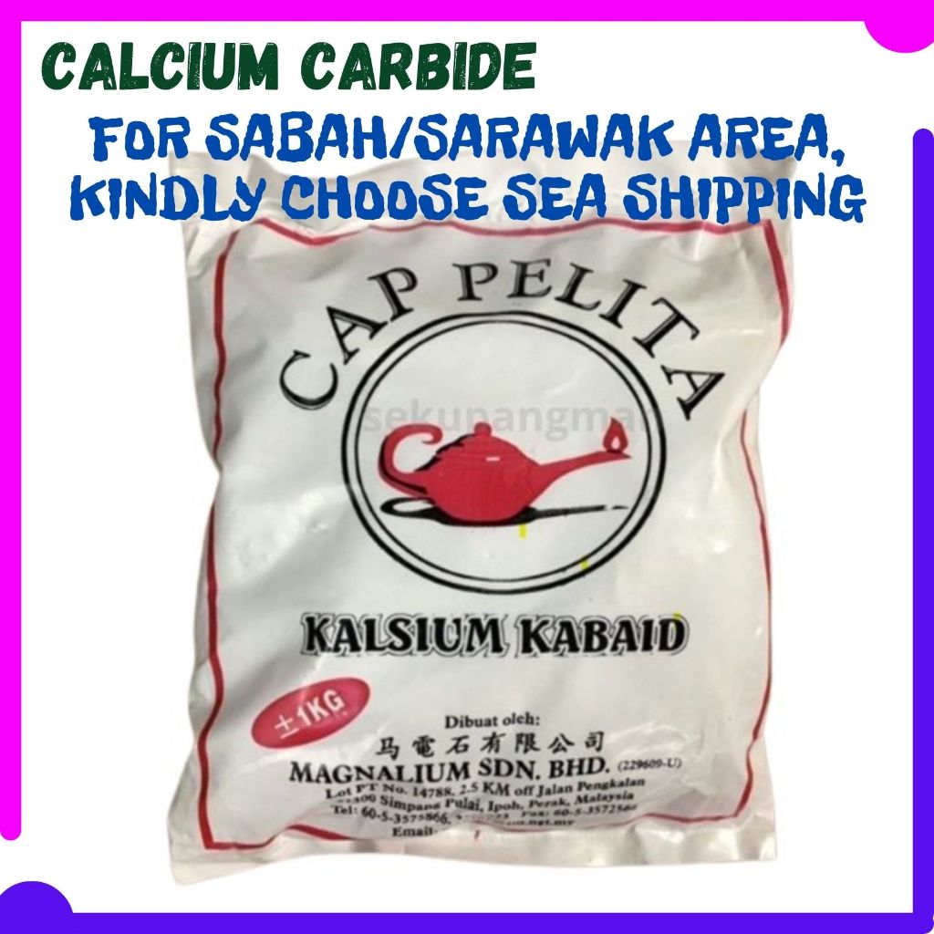 Cap Pelita Kalsium Kabaid Kalsium Karbat karbait Kabat 25mm-50mm 1kg ...