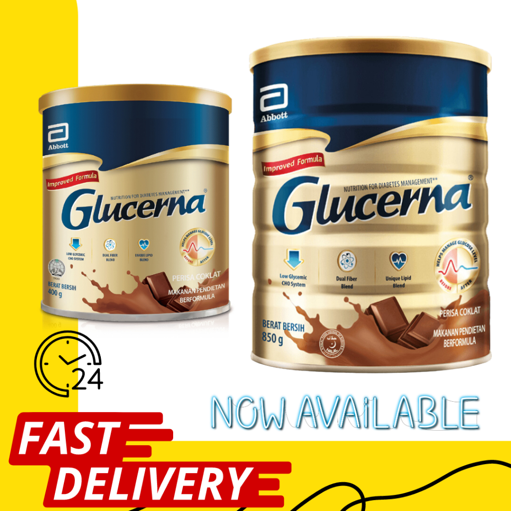 Glucerna Chocolate 850g/400g | Shopee Malaysia