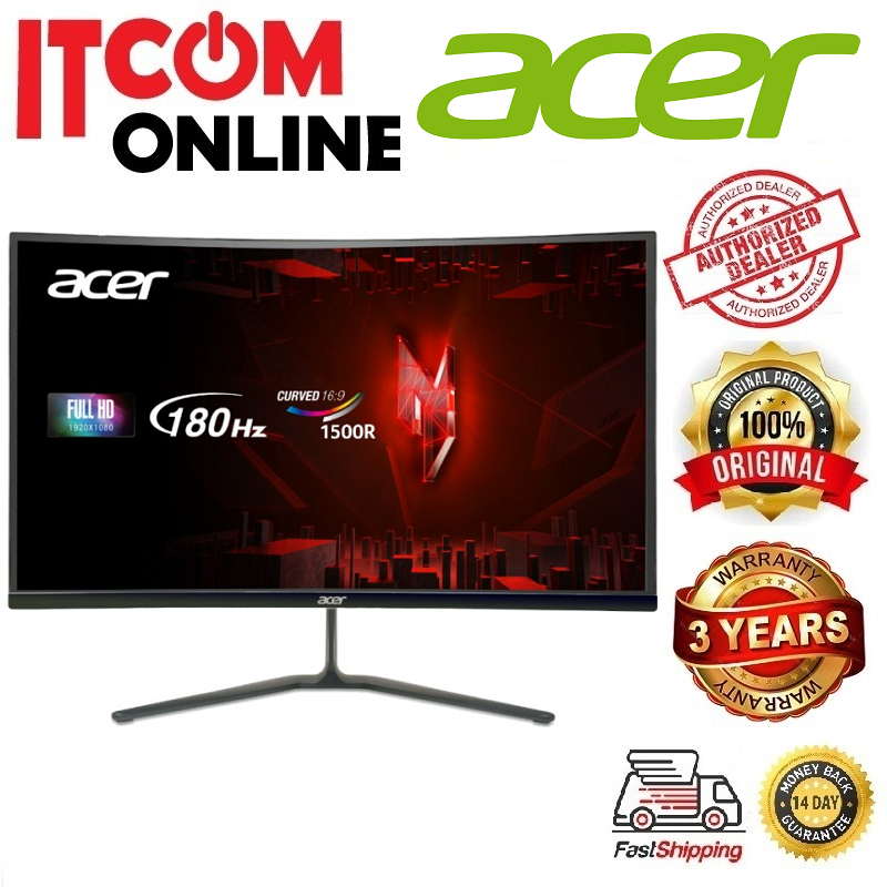 ACER 27'' LED GAMING NITRO CURVE MONITOR (ED270US3 2K)(UM.HE0SM.302) VA ...