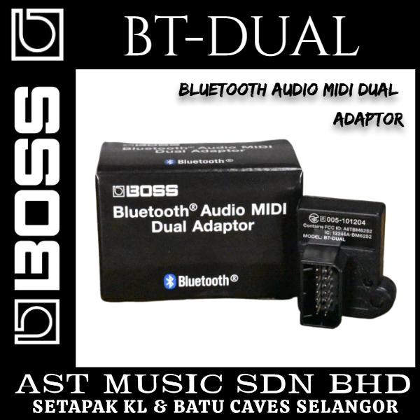Boss BT-Dual, Bluetooth Audio MIDI Dual Adapter | Shopee Malaysia