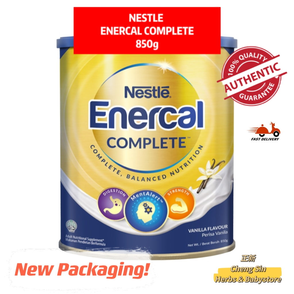 Nestle Enercal Milk Powder 850g Milk Formula EXP:11/2026 | Shopee Malaysia