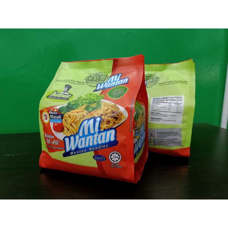 ANNUR MI WANTAN ASLI / WHOLESALE / 1 PACK ( 5 x 75g ) | Shopee Malaysia