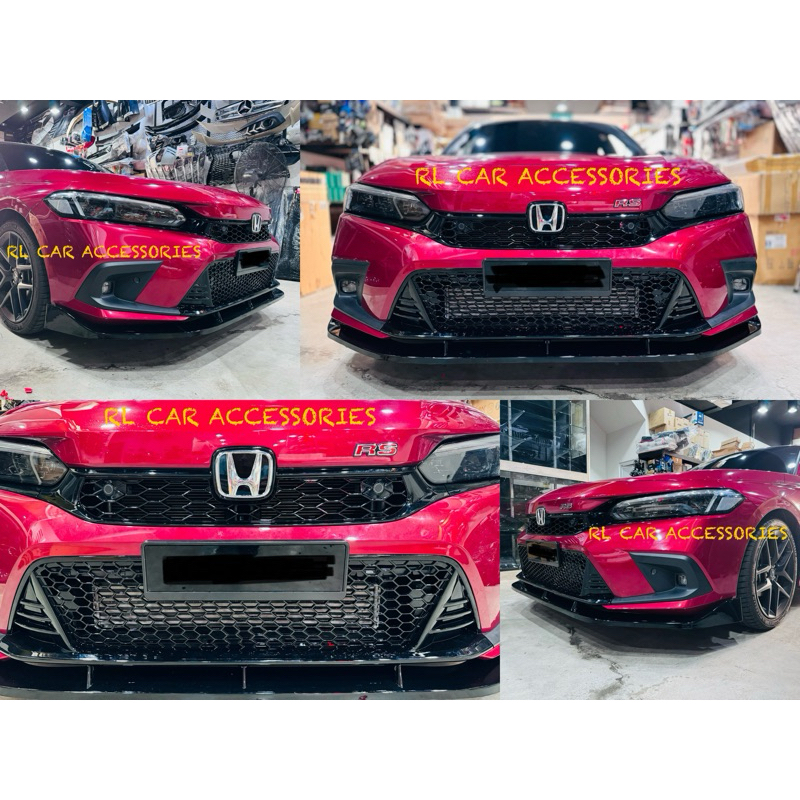 Honda civic FE 2022 2023 2024 2025 2026 Type R SI front bumper grill ...
