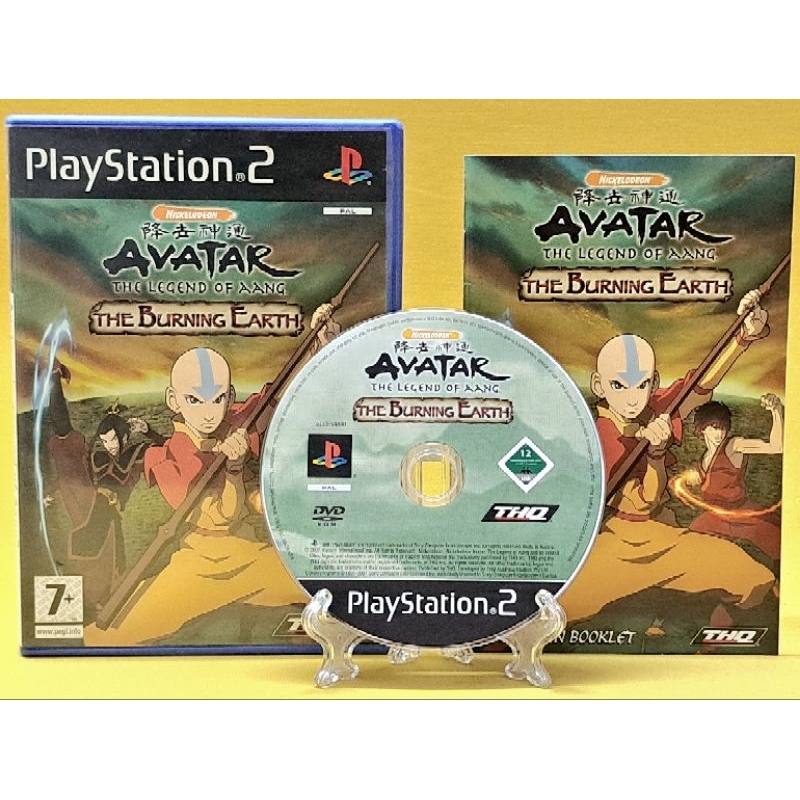 🔥AVATAR THE LEGEND OF AANG THE BURNING EARTH🔥 PS2 | Shopee Malaysia