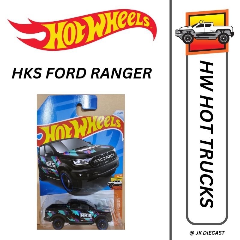 HKS Ford Ranger Raptor Hotwheels 2024 Mainline | Shopee Malaysia