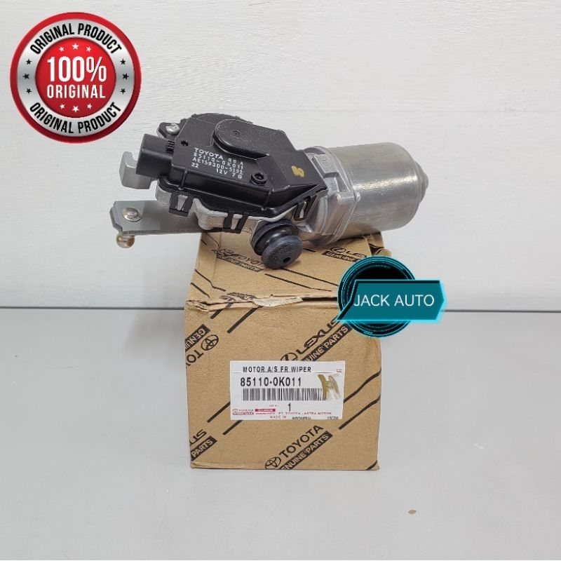 【ORIGINAL】WIPER MOTOR FRONT (5 PIN) TOYOTA HILUX VIGO KUN25 KUN26 ...