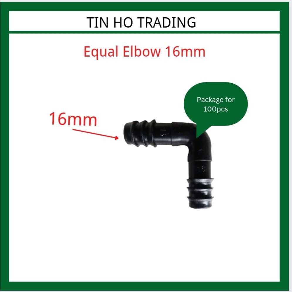 Equal Elbow (16mm ) / Elbow join valve (16mm) | Shopee Malaysia