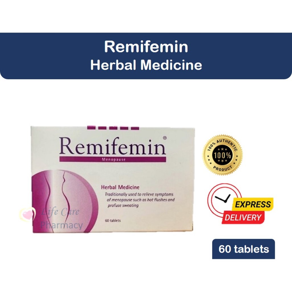 Remifemin Herbal Medicine 60's Tablets [Exp : 4/2025] | Shopee Malaysia