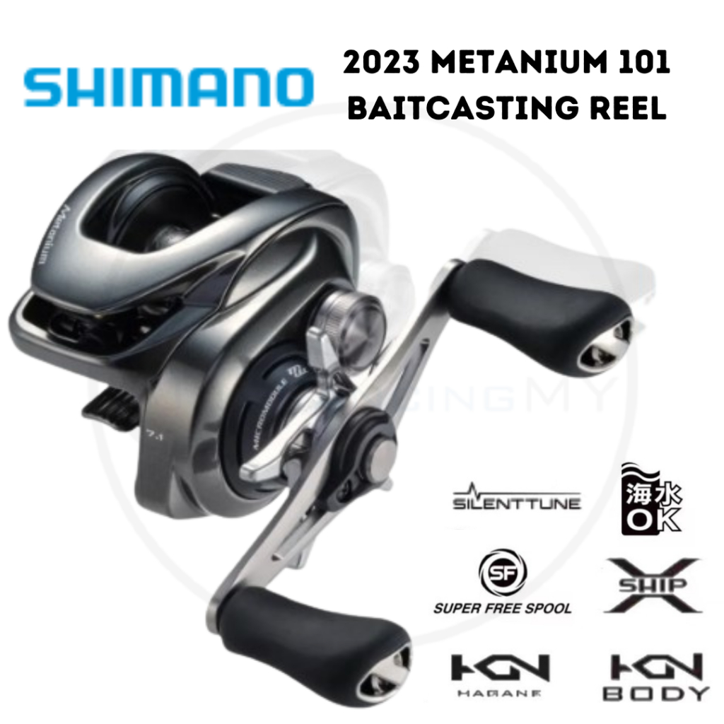 Shimano 2023 Metanium 101 Baitcasting Left Handle Fishing Warranty Shimano Mesin BC | Shopee ...