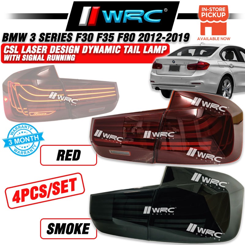 BMW 3 Series F30 F35 F80 2012 - 2019 CSL Laser Design Dynamic Tail Lamp ...