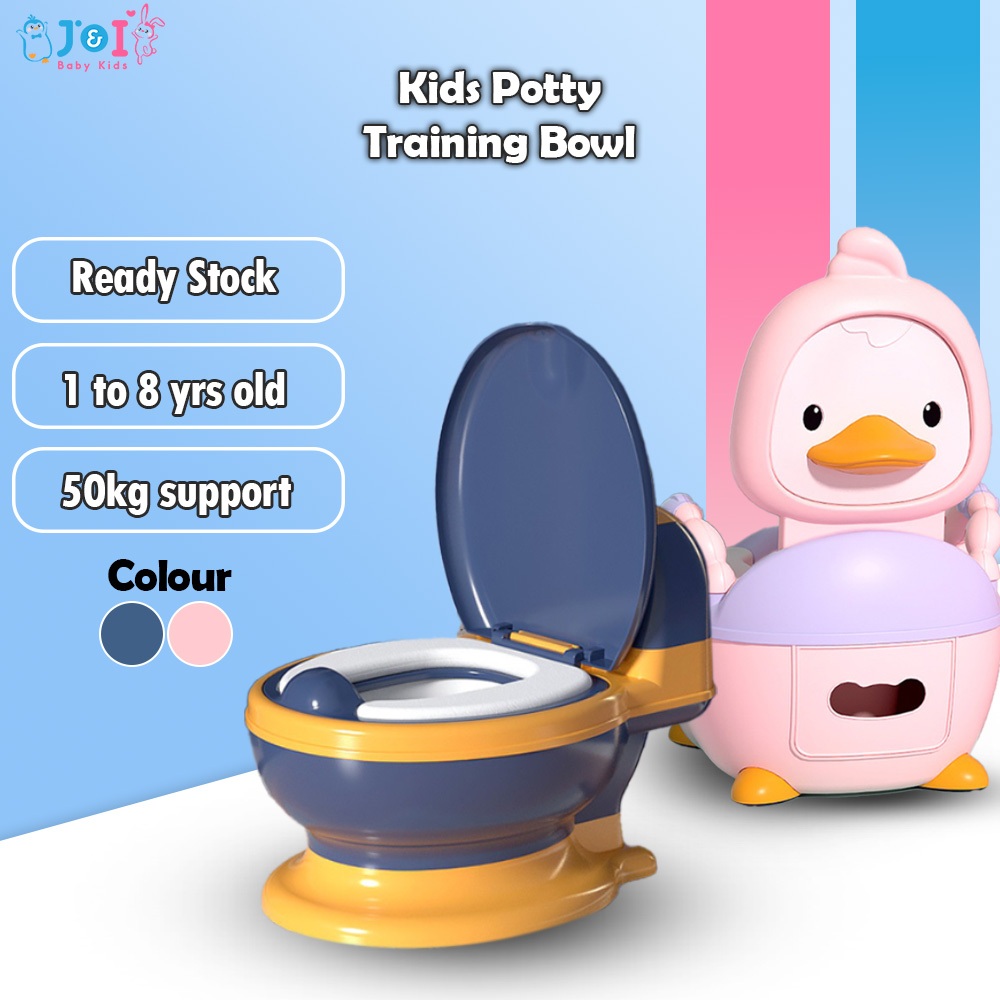 Portable Kids Potty Toilet Seat Baby Toilet Bowl Jamban Budak Children ...
