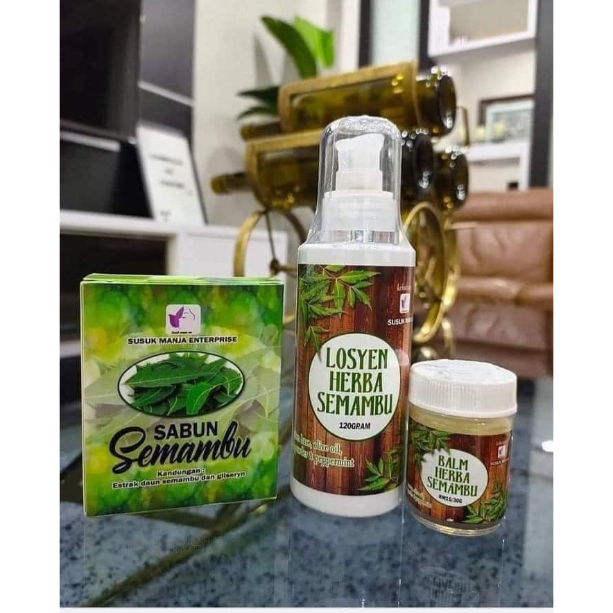 SABUN SEMAMBU | LOSYEN SEMAMBU | BALM SEMAMBU | DAUN SEMAMBU | BALM ...
