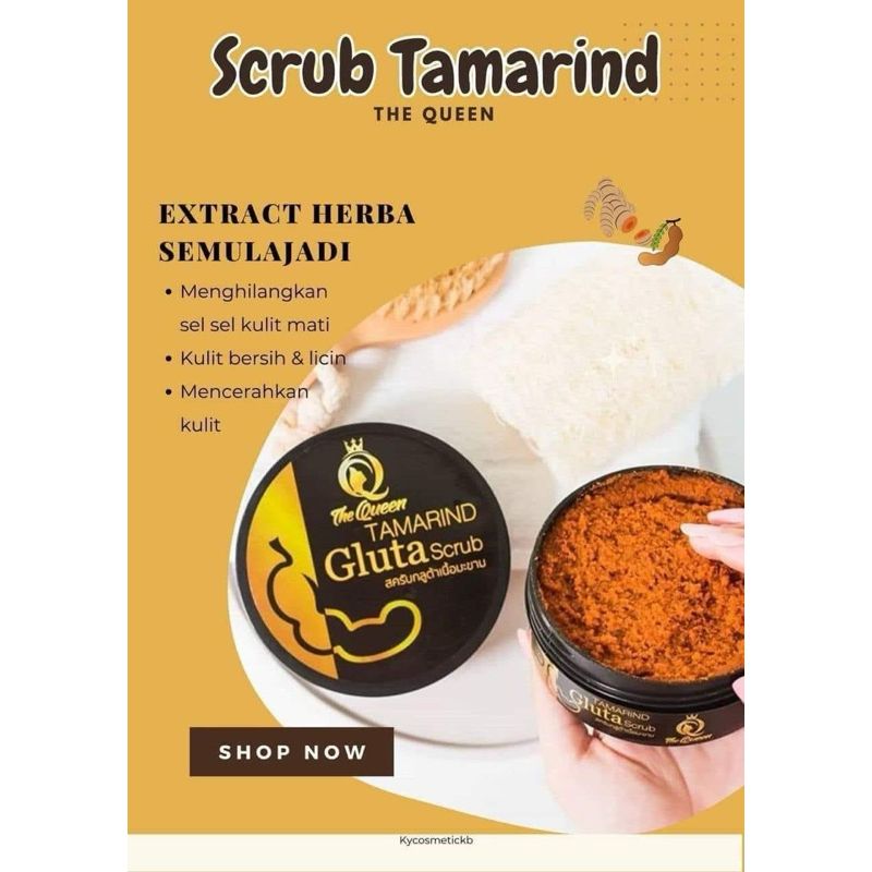 TAMARIND SCRUB ORIGINAL | Shopee Malaysia