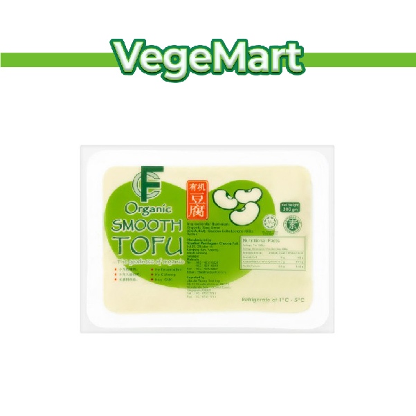[Fresh Vege] Organic Smooth Tofu Tauhu Lembut 300gram | Shopee Malaysia