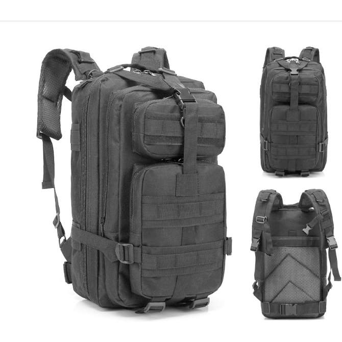 Army Military Outdoor School Camping Travel Attack Tactical Backpack ...