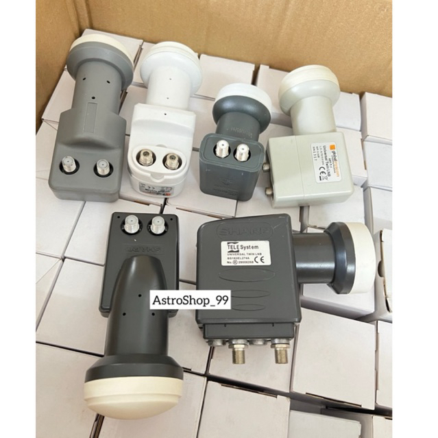 READY STOCKS!!!! 100% ORIGINAL UNIVERSAL LNB RECEIVER(Dual/Quad) for ...