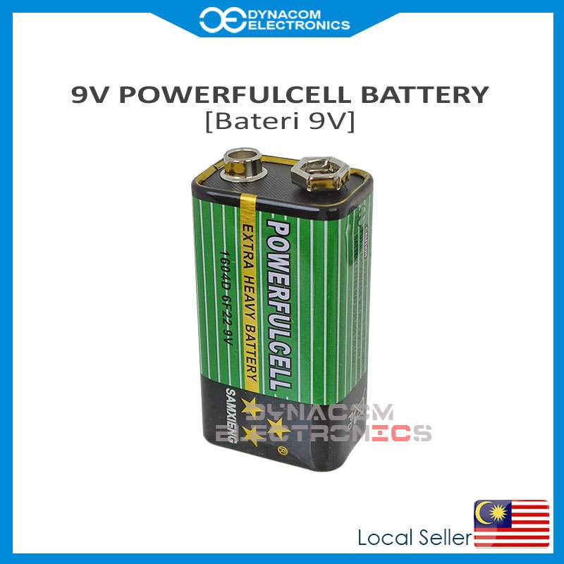GP 9V Battery & 9V Battery Holder DIY Project [Bateri 9V & Pemegang ...