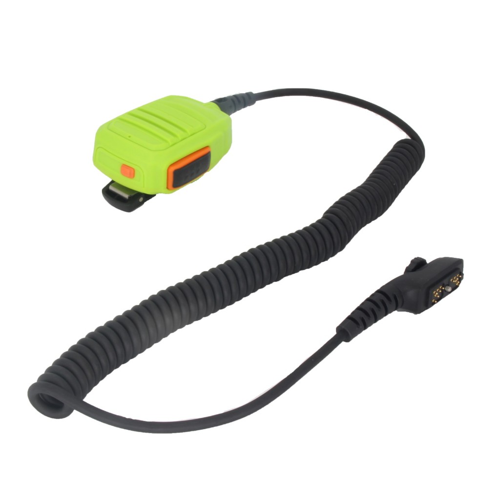 Green PTT Handheld Mic Microphone for Hytera HYT PD702 PD700 PD700G ...