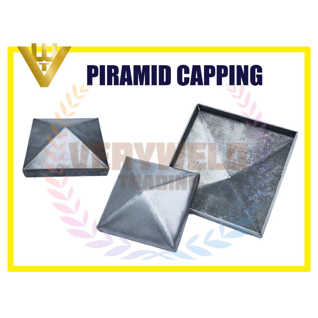 VERYWELD Piramid Hollow Capping Besi Welding / Segi Tiga Capping Hollow ...