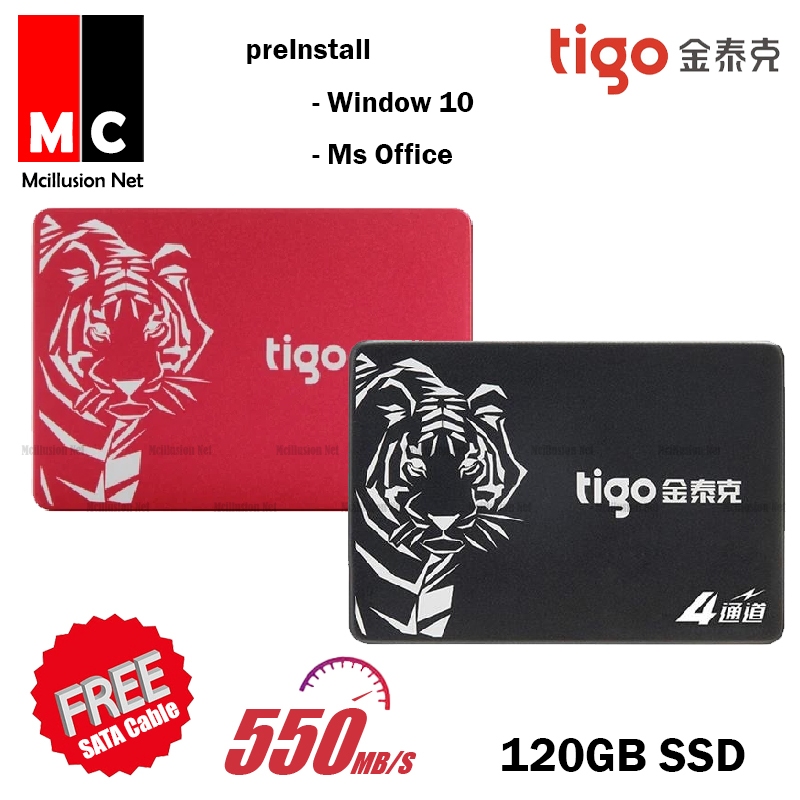 [USED] Tigo / Lenovo / Netac / Galax / Philip 2.5" SATA III 6gb/s 60GB ...