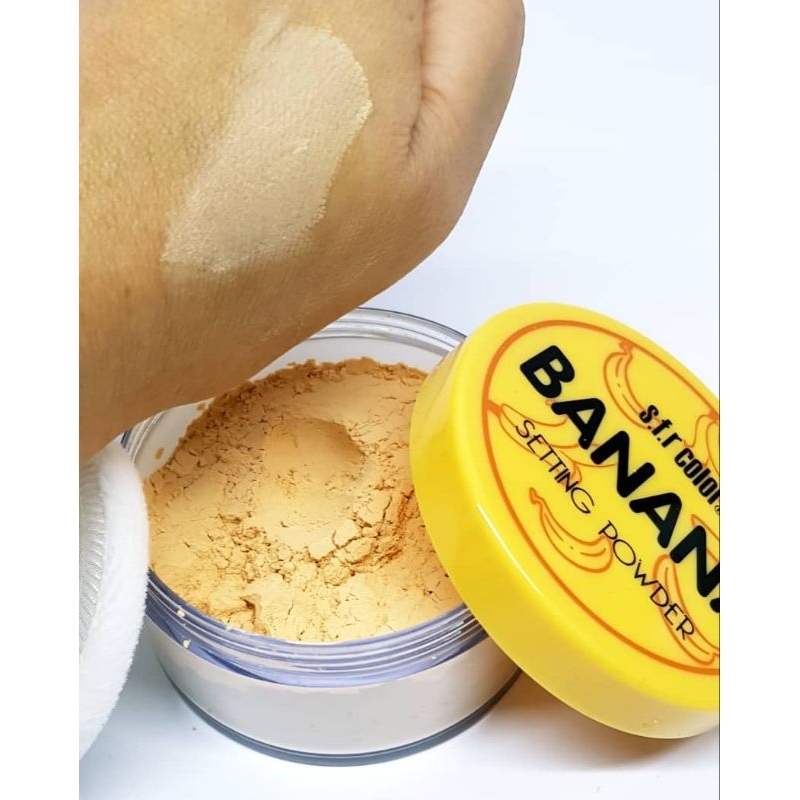 Setting Powder/ Loose Powder Flawless Skin/ Natural Powder/ Bedak Muka ...