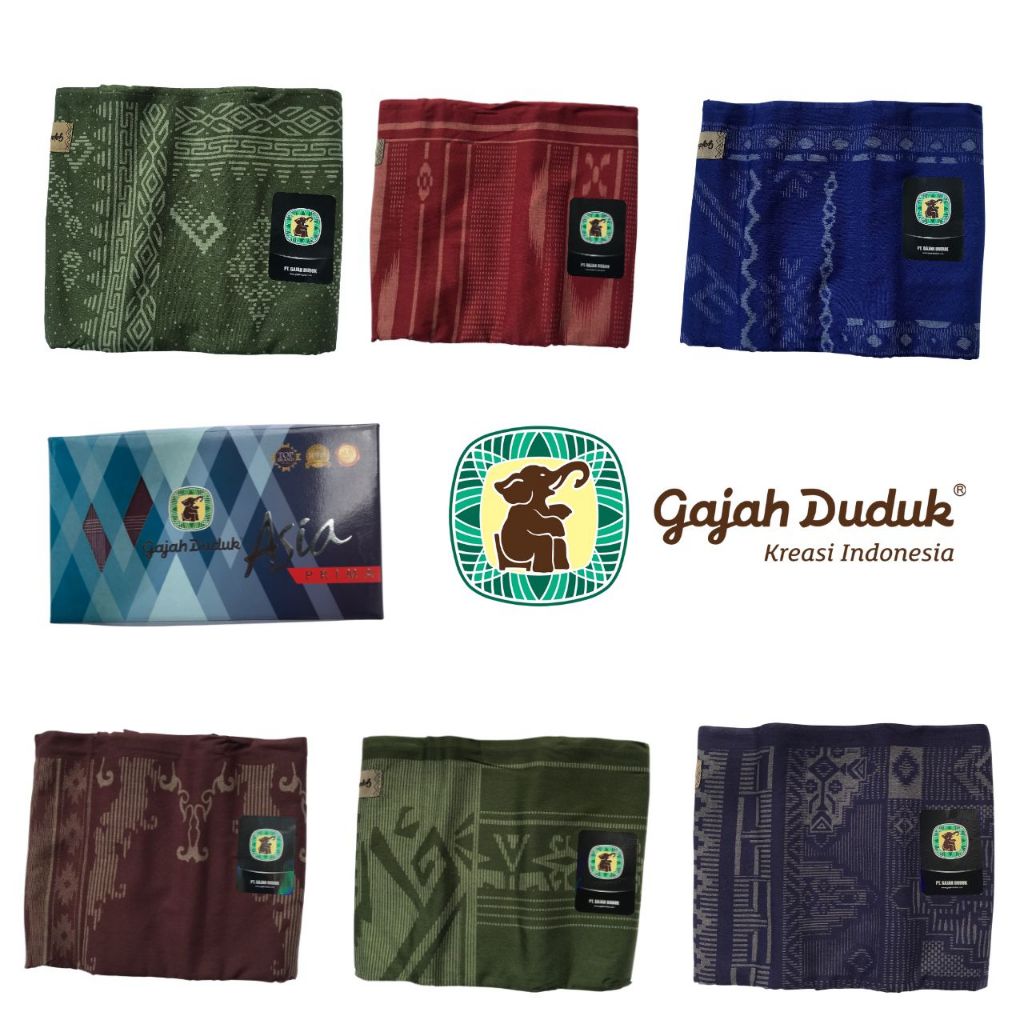 Kain Pelikat GAJAH DUDUK (CORAK BALI) ASIA KEMBANG | Shopee Malaysia